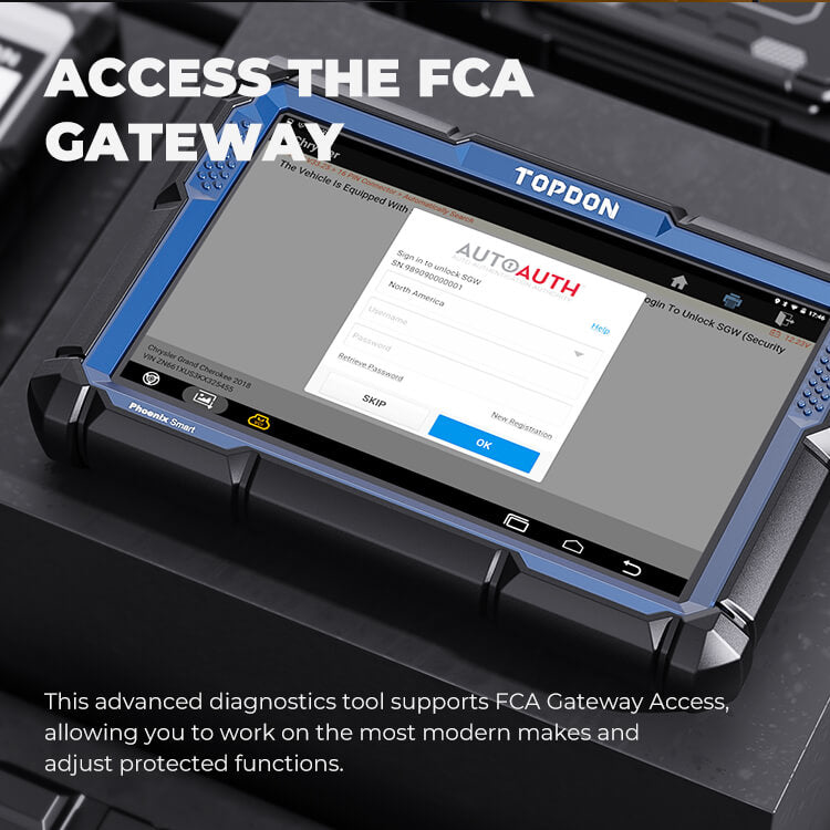 Topdon Phoenix Smart Diagnostic Scanner for Cars & Vans