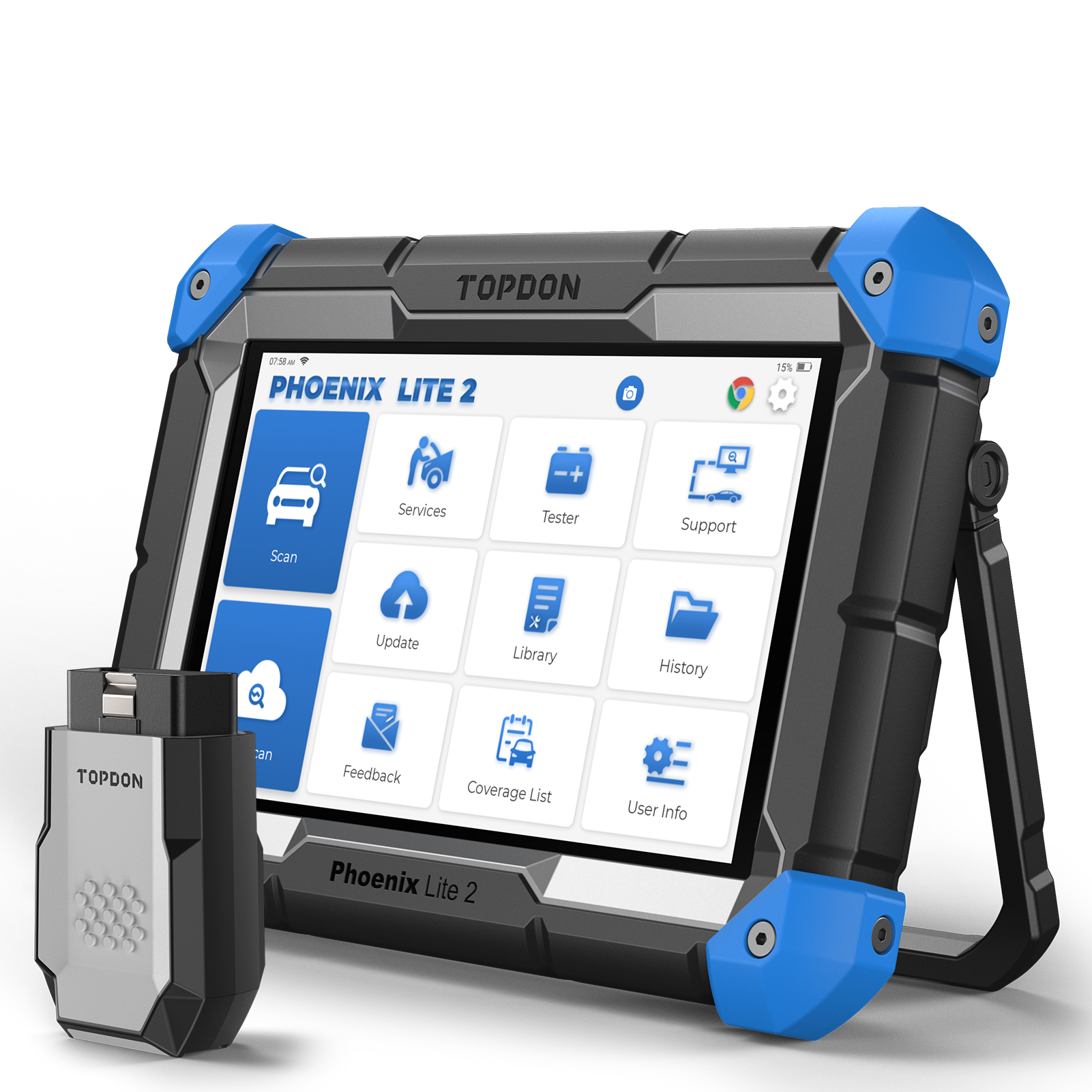 Topdon Phoenix Lite2 Diagnostic Scanner - Car, Van, Truck