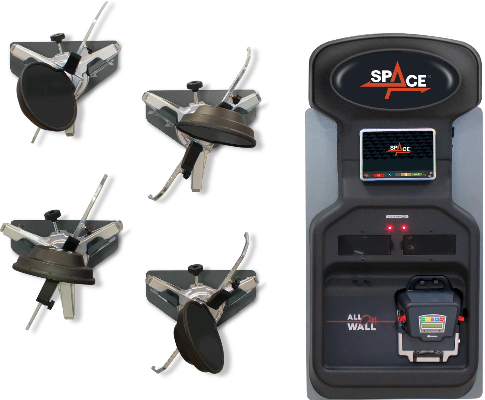 SPACE All-on-Wall 3D WiFi Pro Wheel Alignment System