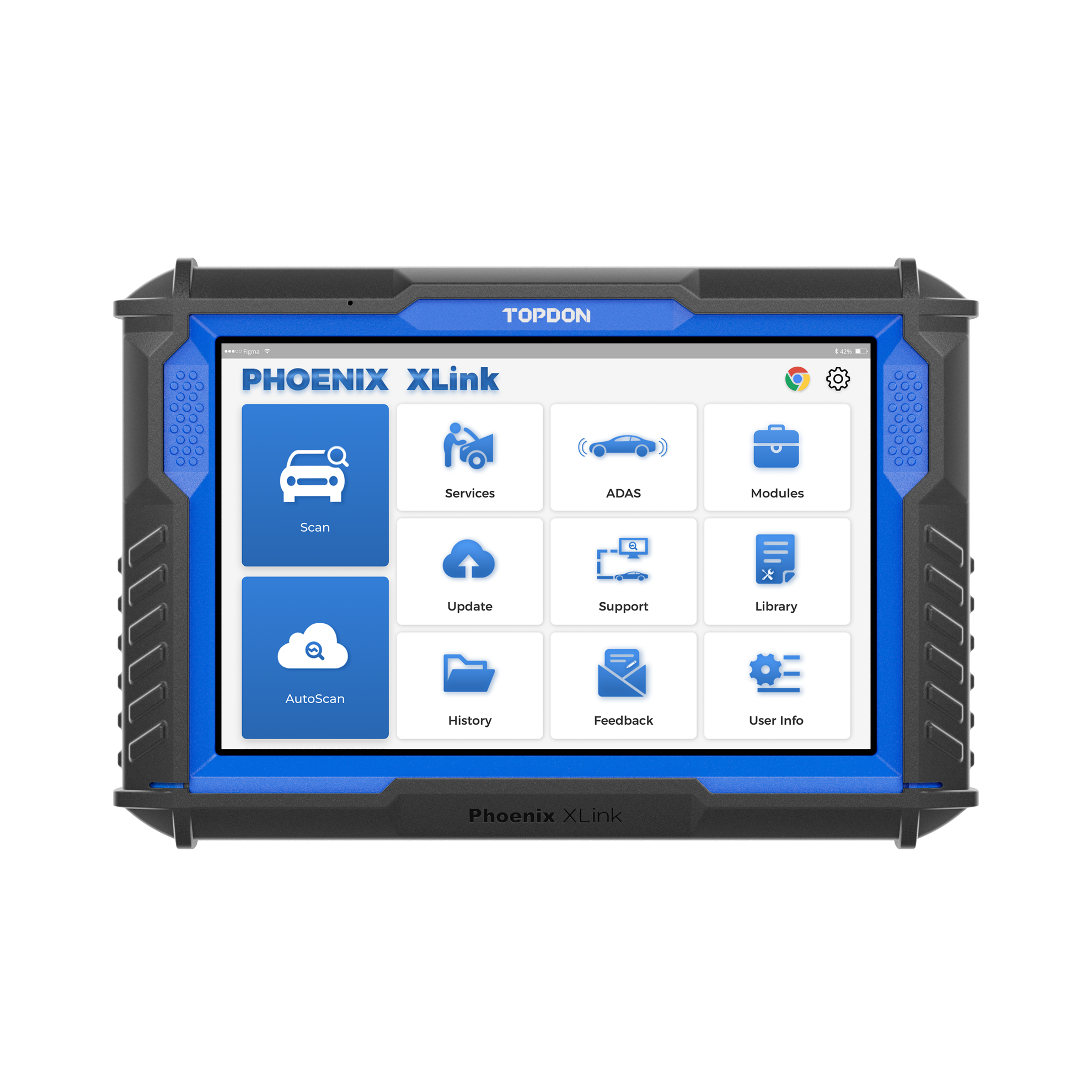 Topdon Phoenix X-LinkDiagnostic Tool - Car, Van, Lorry