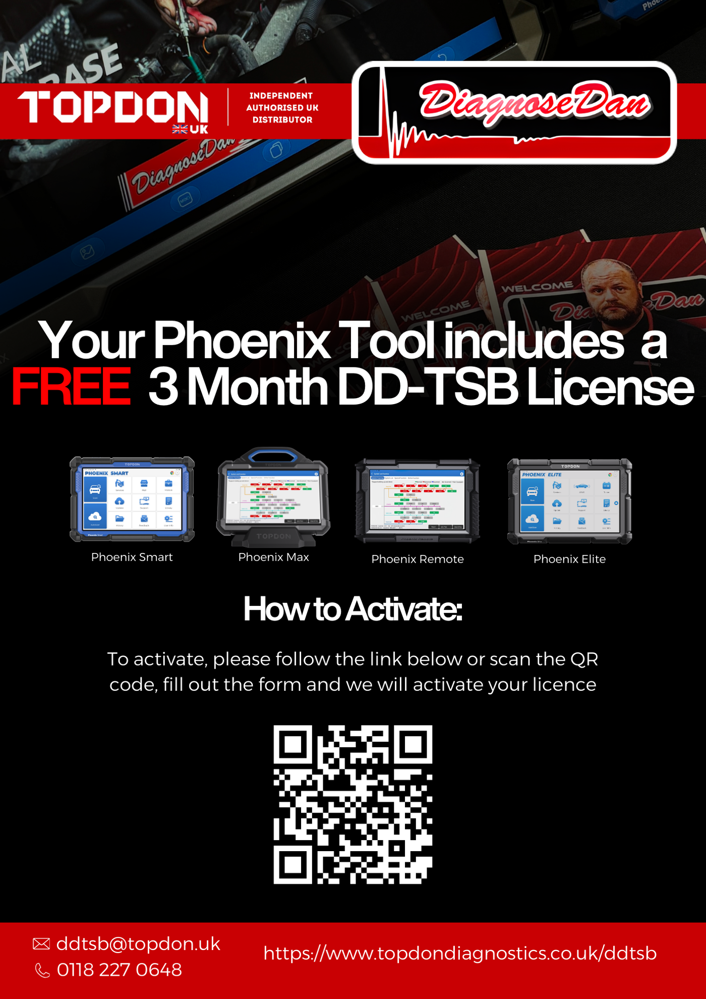 Topdon Phoenix MAX Lite - Diagnostic Scanner for Vehicles
