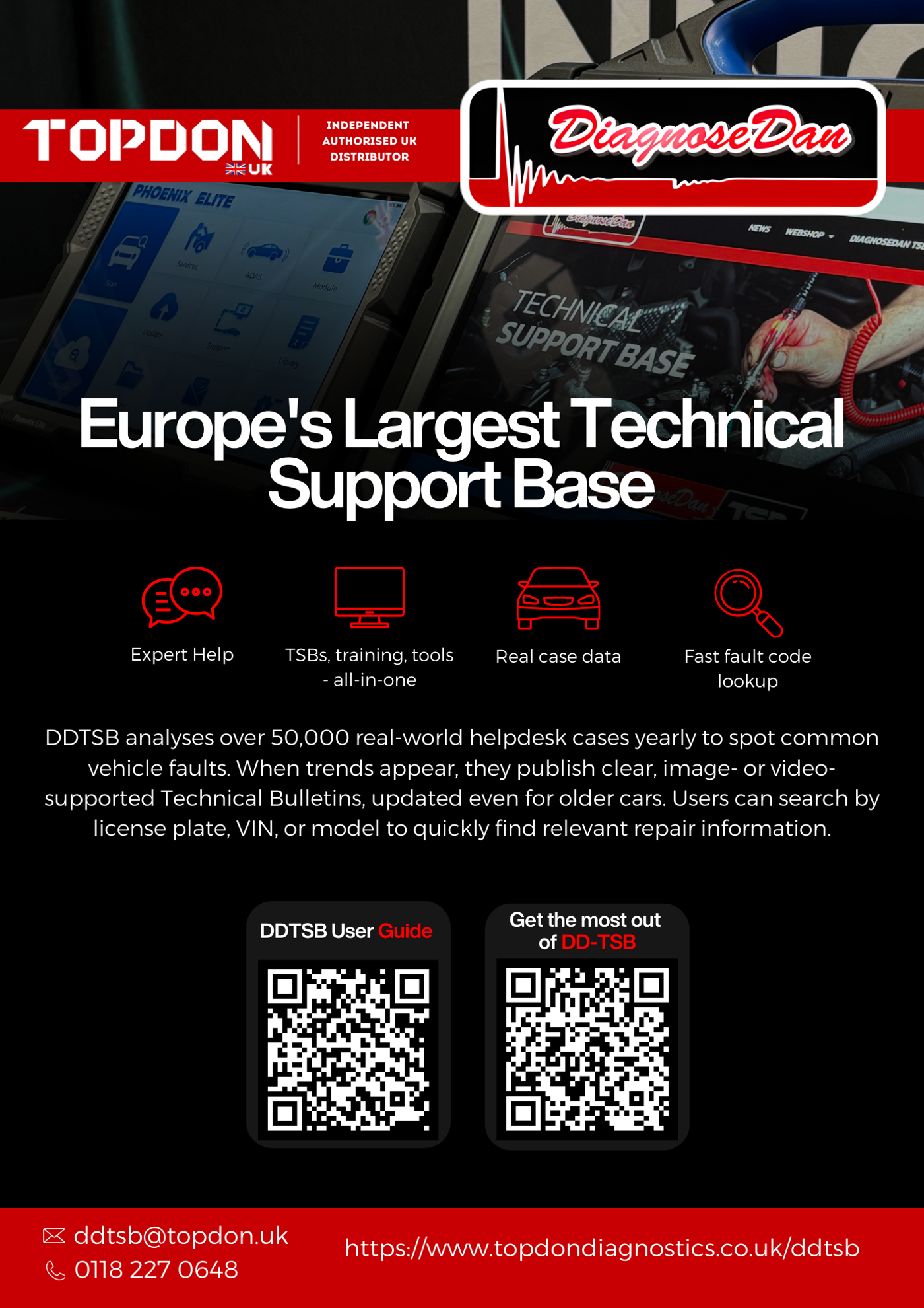 Topdon Phoenix MAX Lite - Diagnostic Scanner for Vehicles